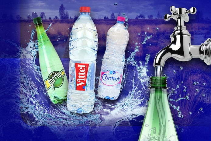 Perrier, Vittel, Contrex, Hépar en Cristaline hebben de boel jarenlang ...