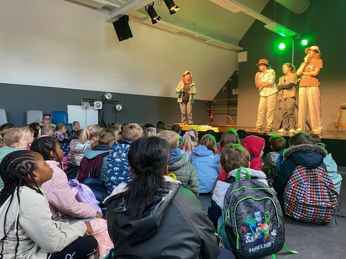 Vrije Basisschool Heizijde duikt in Kunstkuur-project | Lebbeke | hln.be