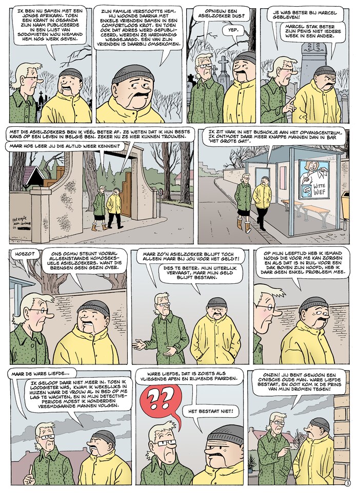 In deze ‘Suske en Wiske’-parodie zit Lambik op Grindr en Wiske op de ...