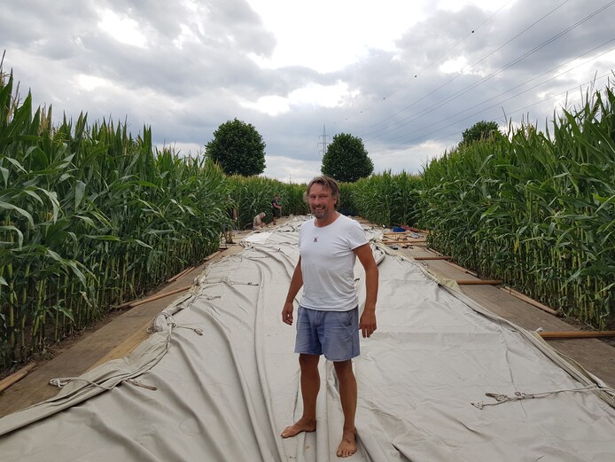Volta. slaat dinsdag opnieuw tent op tussen de maïs: “Speciale sfeer ...