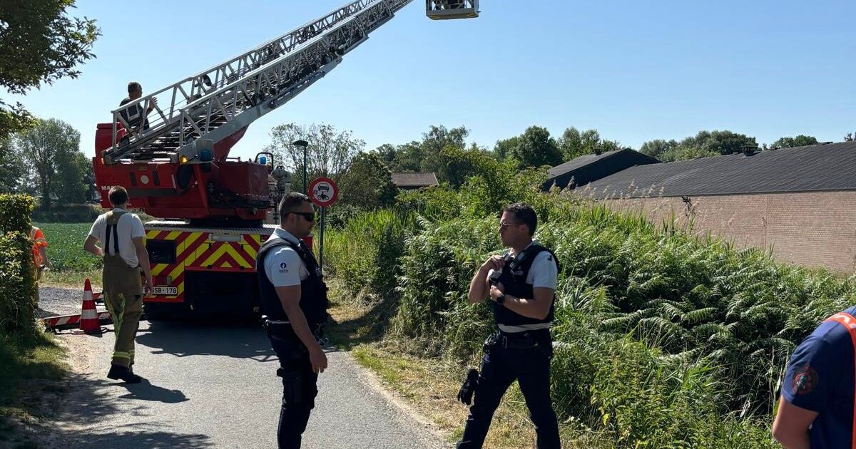 Zoekactie in water langs Zillebekevoetweg in Ieper bleek vals alarm | Ieper | HLN.be