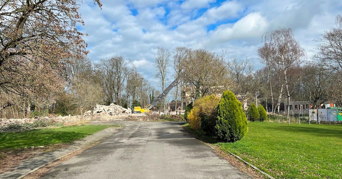 Laatste stenen van oud rusthuis Villa Letha verdwijnen eerstdaags uit ...