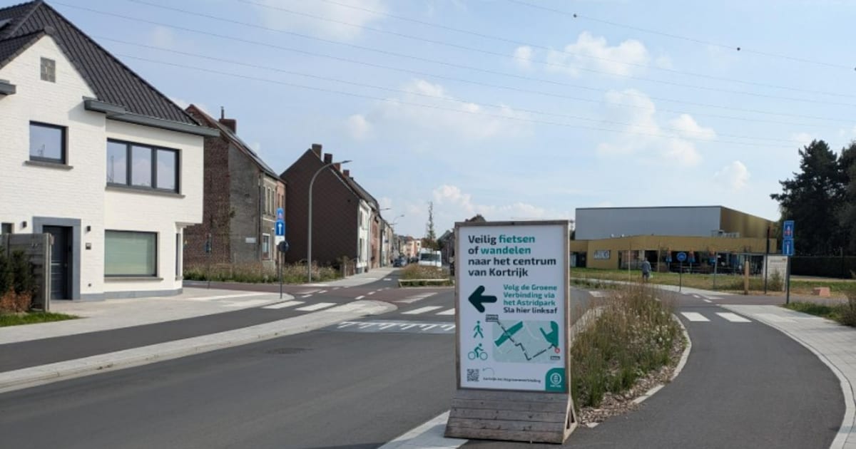 Van Heule naar Kortrijk centrum? Dit is nu de veiligste fietsroute ...