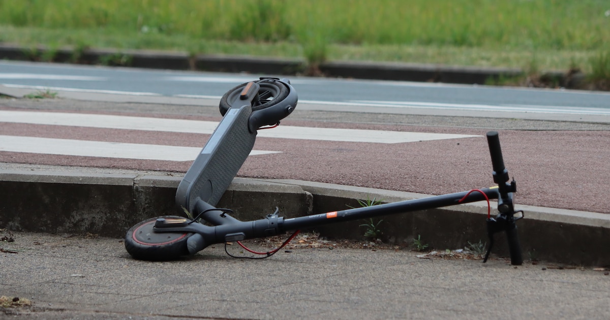 Aantal letselongevallen met elektrische step aan opmars bezig in ...