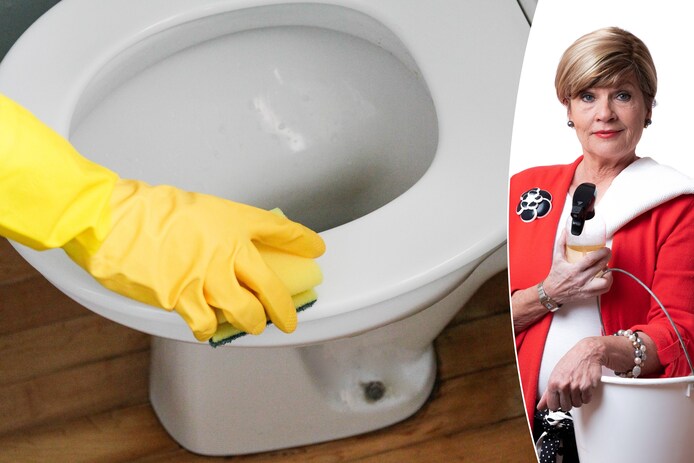 Remsporen in de wc-pot? Met dit goedkope trucje krijg je het toilet ...