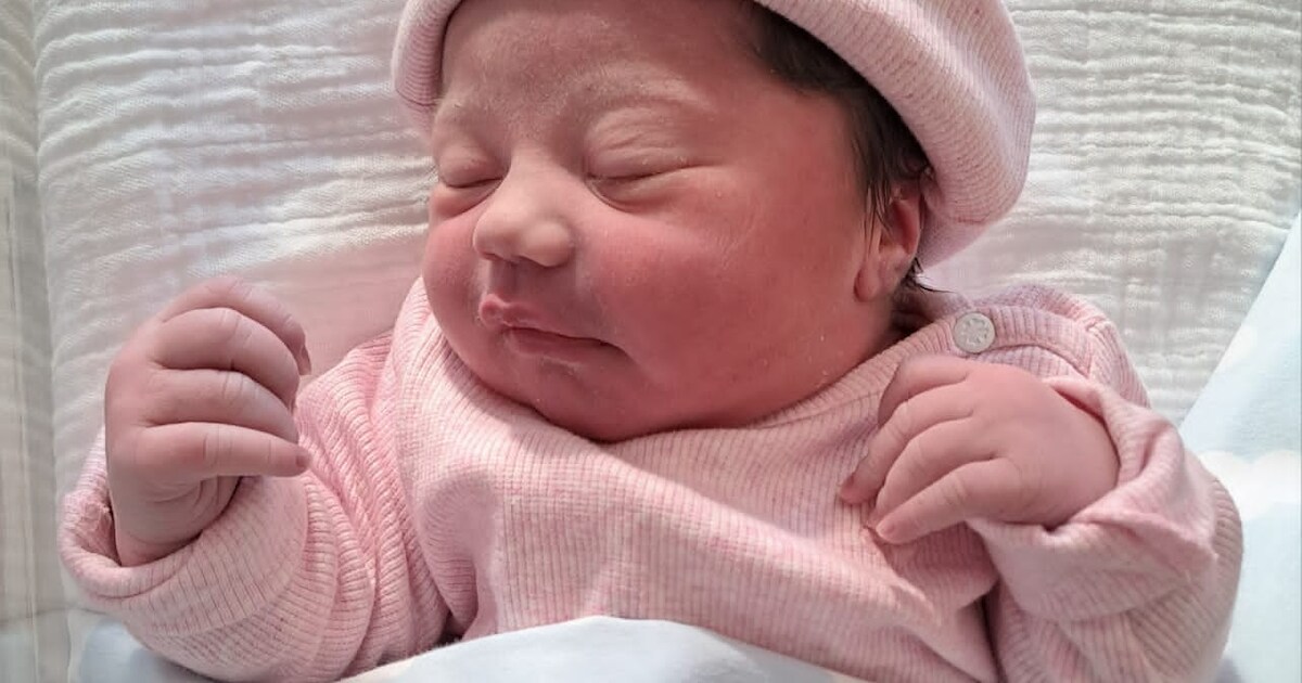 Jayce-Lynn is eerste kindje van 2024 in AZ Turnhout | Regio | HLN.be