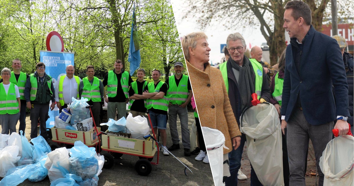 Bijna 26.000 vrijwilligers ruimen 1.100 ton zwerfvuil op: “Blijft een ...