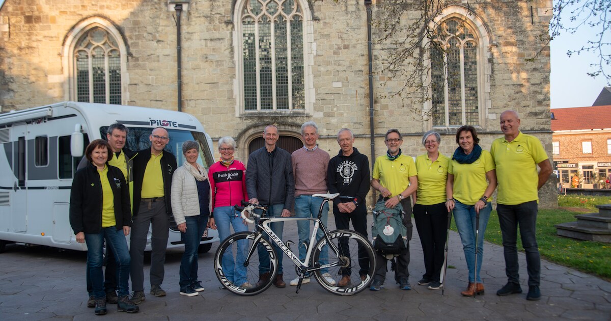 Pelgrims rijden 2300 kilometer naar Compostella voor OIGO en Think Pink ...