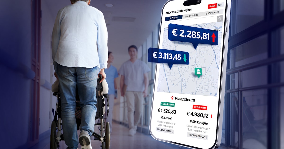 EXCLUSIEF. Rusthuis kost nu gemiddeld al 2.294 euro per maand: check ...