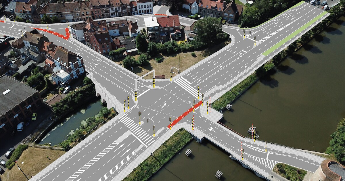 Nieuwe stap naar herinrichting van ‘zwart’ kruispunt in Brugge ...