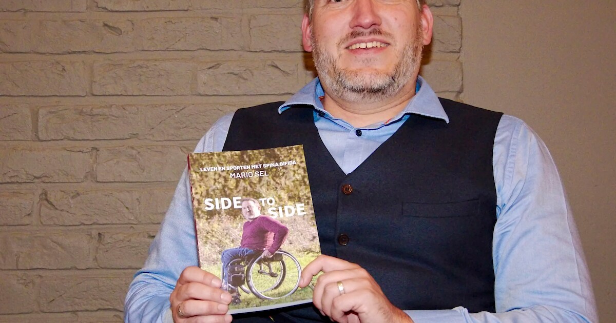 Na zijn 300 km lange rolstoeltocht door Vlaanderen brengt Mario boek ...
