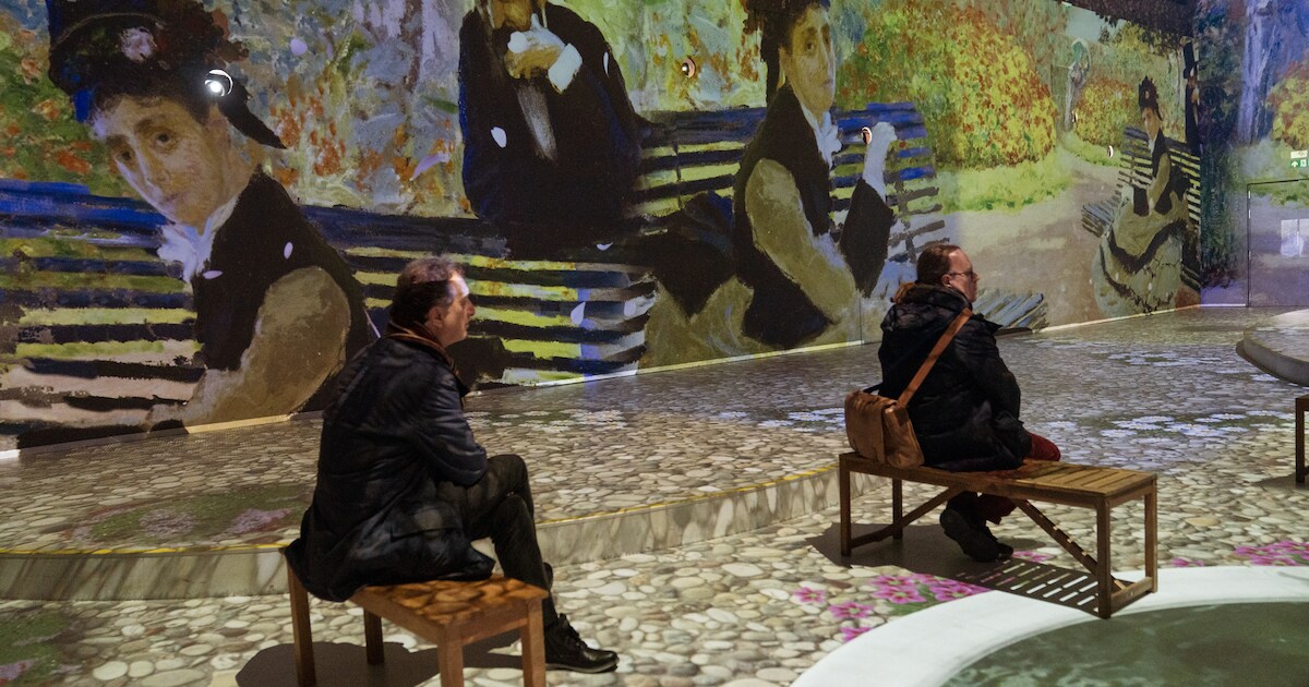 360 graden Monet tijdens interactieve tentoonstelling in DIVE: “Zijn ...