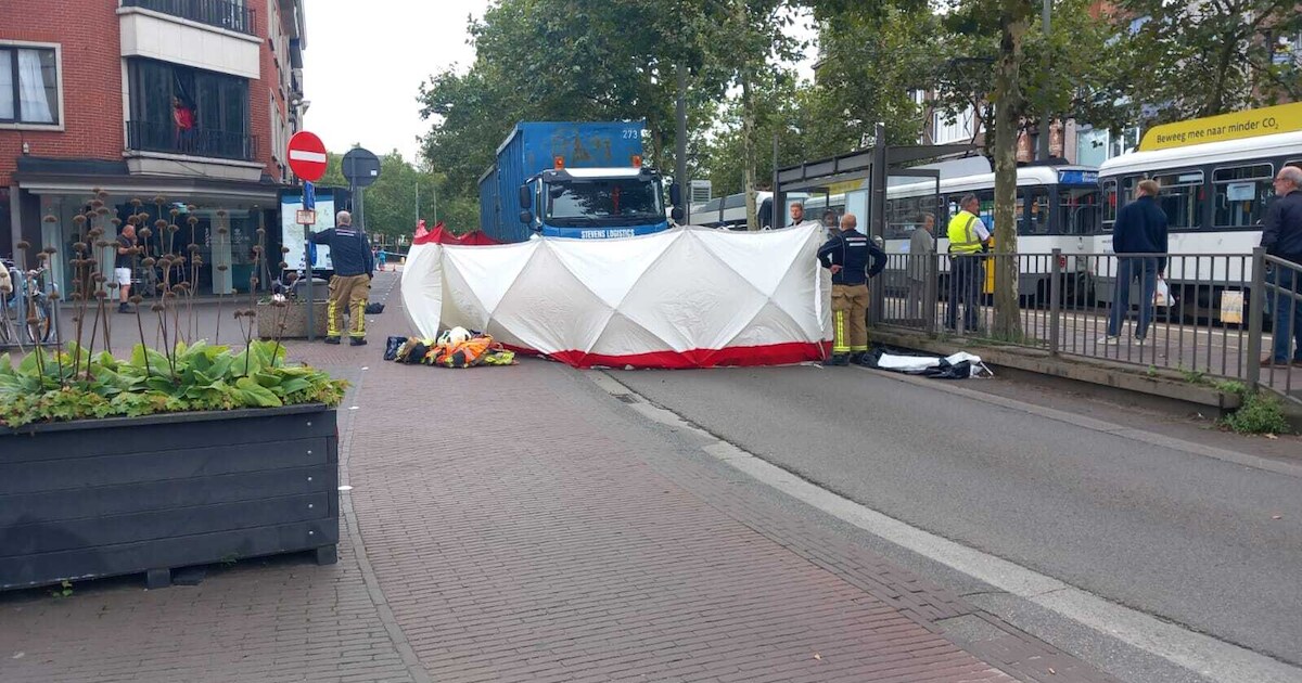 68-jarige vrouw in levensgevaar na aanrijding door vrachtwagen in ...