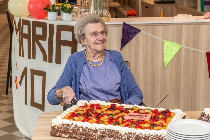 Residentie Hardoy bouwt feestje voor 101-jarige Maria | Ardooie | hln.be