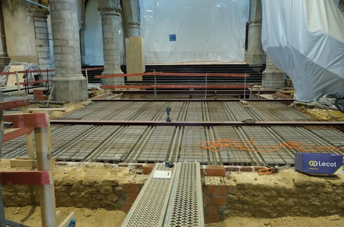 Milo Van Driessche heeft een boek klaar over de restauratie van de Sint ...