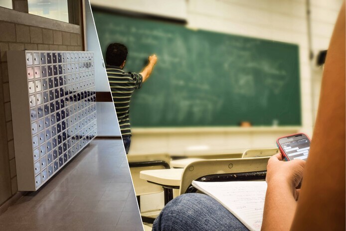 School in Izegem verbant smartphones uit de klas naar speciale lockers ...