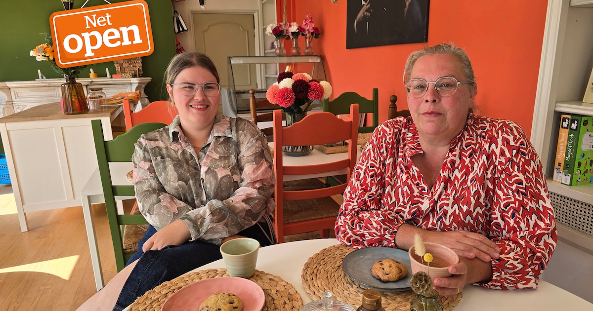 NET OPEN. Isabel (53) en dochter Liesbeth (29) bouwen woonkamer om tot ...