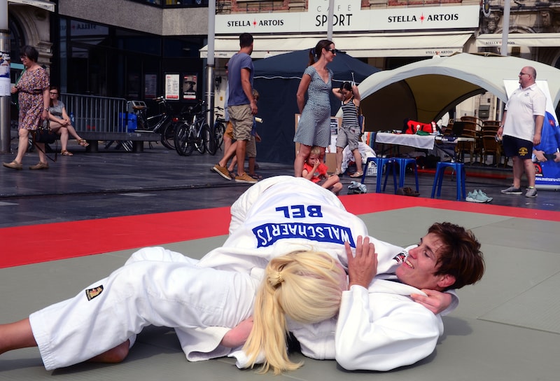 Ilse Heylen promoot Judoclub Leuven | Regio | HLN.be