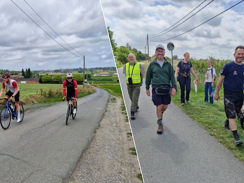 Fiets- en wandelevent tegen zelfdoding op en rond de Poelberg is succes ...
