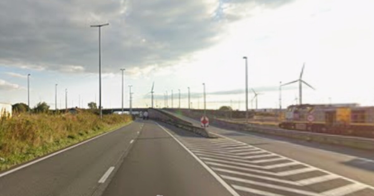 Half uur file op Ring rond Gent richting Zelzate vanaf Destelbergen ...