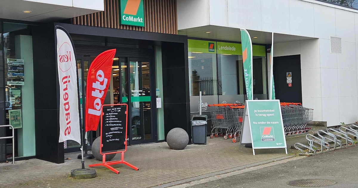 Voormalige Smatch-supermarkt heropent als Comarkt | Lendelede | HLN.be