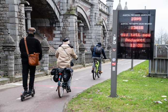 Dit is het drukste fietspad van de héle provincie Antwerpen: “2,4 miljoen fietsers in 2024 ...