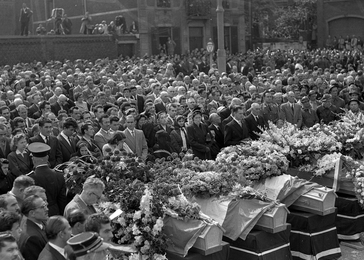 70 jaar na de mijnramp in Bois du Cazier zijn twee slachtoffers alsnog ...
