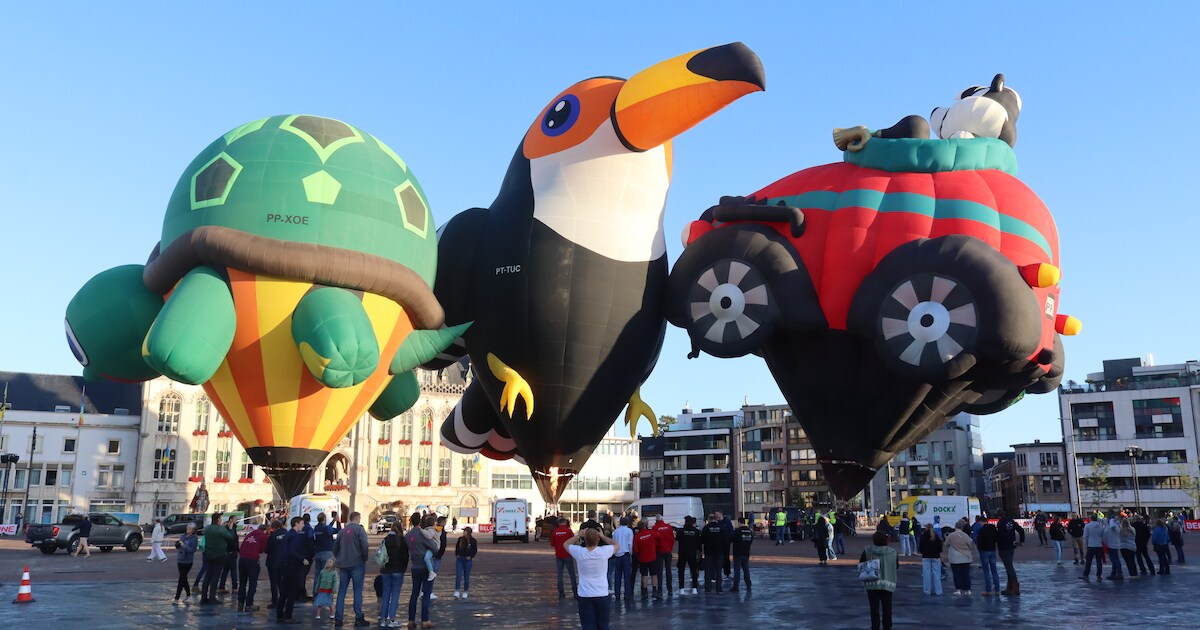 Windrichting houdt ballonnen (nog even) aan de grond tijdens ...