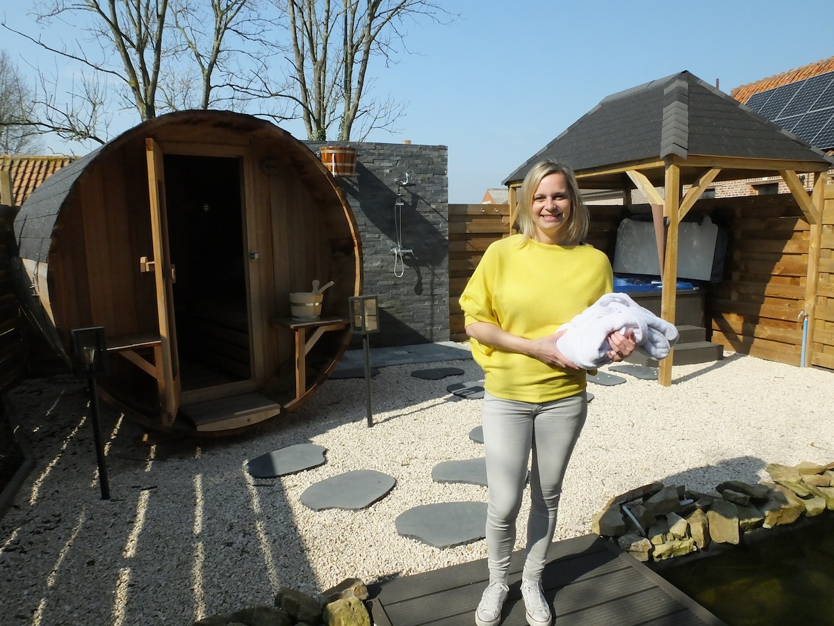 Romantisch ontspannen in de regio Gent: in deze 8 privésauna’s kom je ...