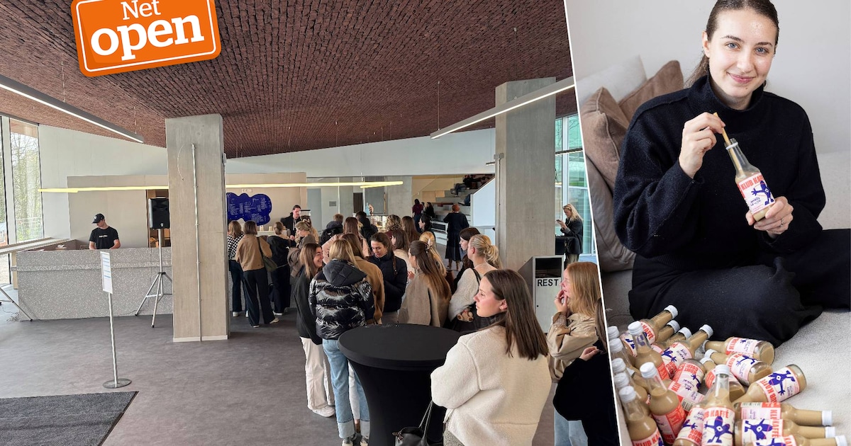 NET OPEN. Oud-studente Laurie brengt studenten samen in koffiebar op ...