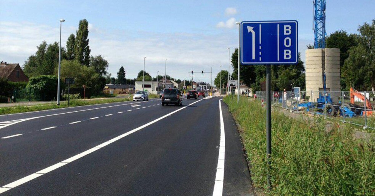 Wegen en Verkeer verstrooid in Schilde: busstrook wordt BOB-strook ...
