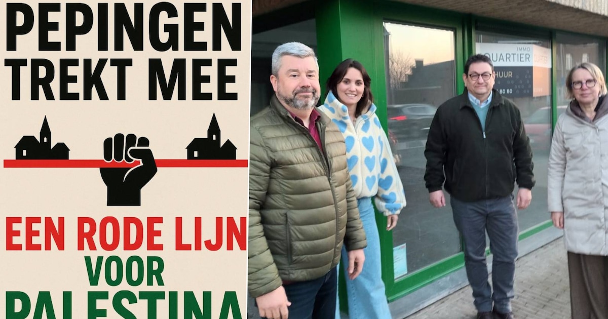 Pepingen organiseert solidariteitsactie voor Palestina: “We trekken van ...