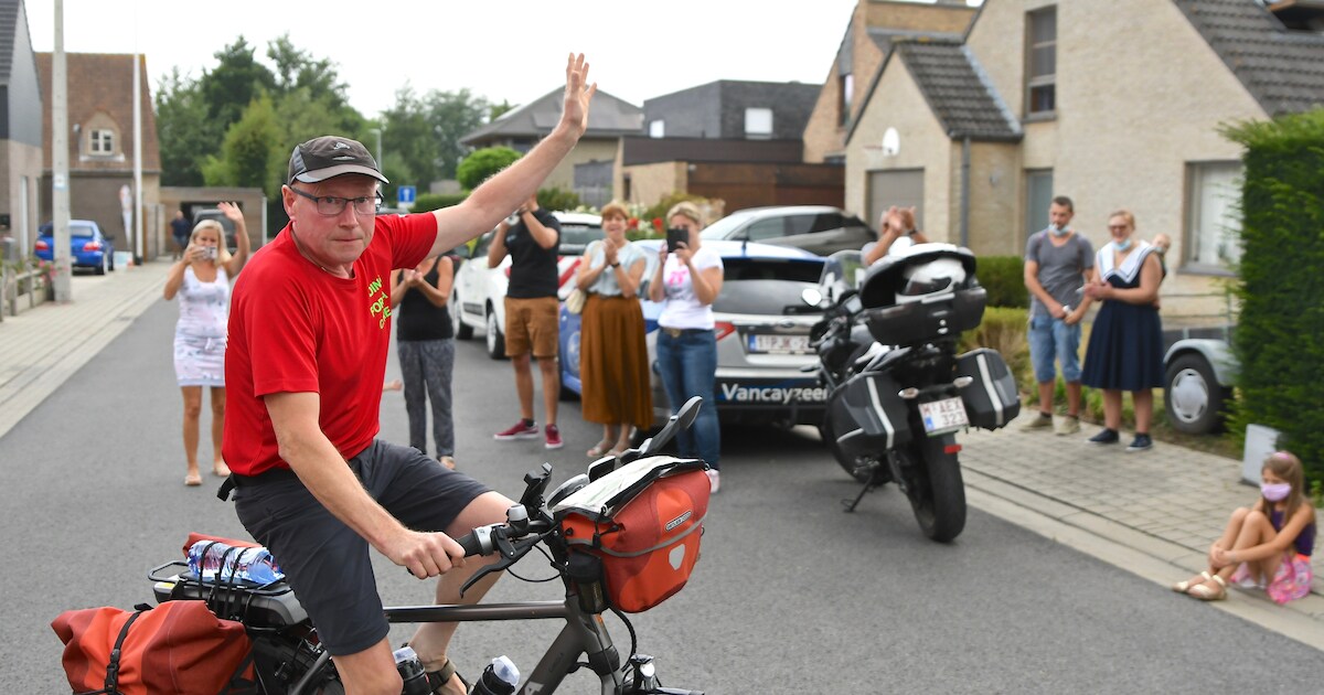 Luc (59) maakt voor derde jaar op rij grote fietstocht voor ziekte van ...
