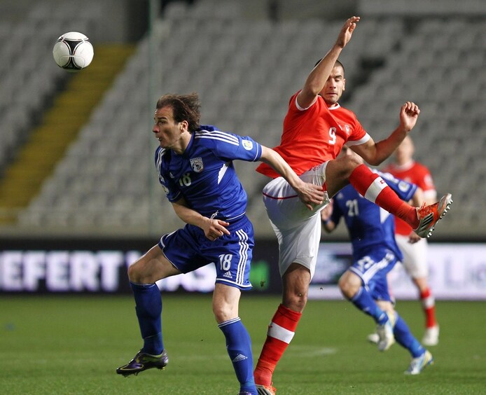 Zwitserland laat punten liggen in Cyprus | WK voetbal | hln.be