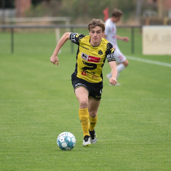 Victor Van Meenen (KSV Oudenaarde) na 3-2-zege tegen Gullegem ...