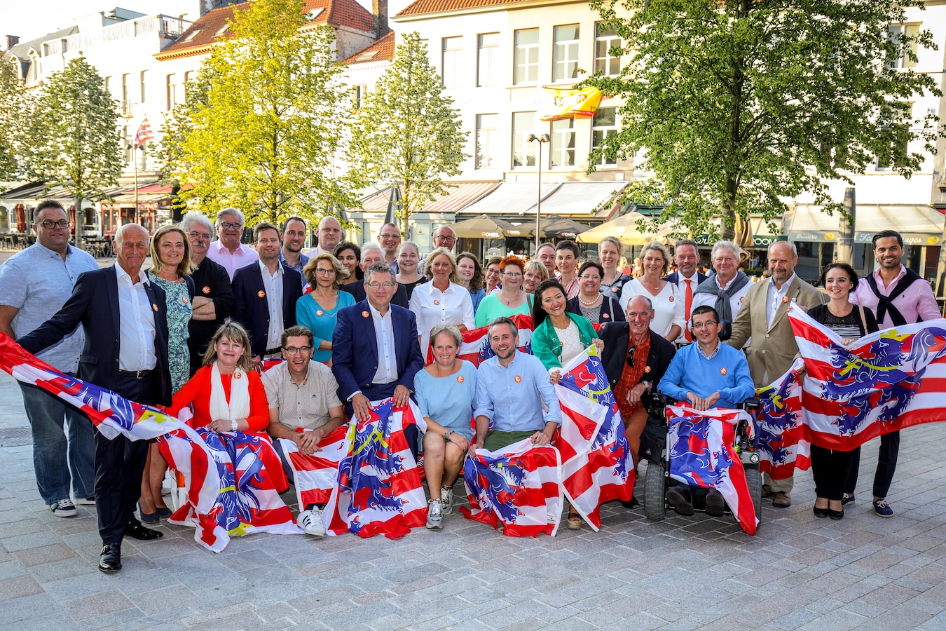 CD&V-kandidaten willen Brugse vlag zien wapperen | Foto | hln.be