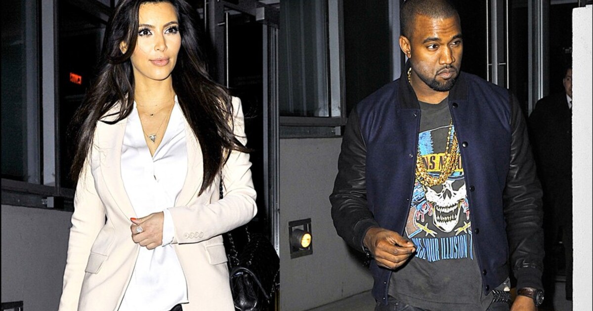 Enkel vrienden? Kanye zet zuigzoen bij Kim K | Celebrities | hln.be