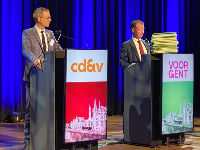 Eerste ‘lijsttrekkersdebat’ legt vooral de tegenstellingen tussen Groen ...