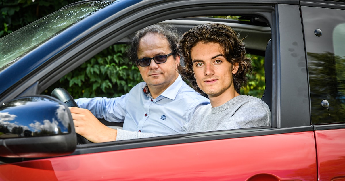 “Ma Rubentje toch” heeft zijn rijbewijs gehaald, na crash die viraal ...