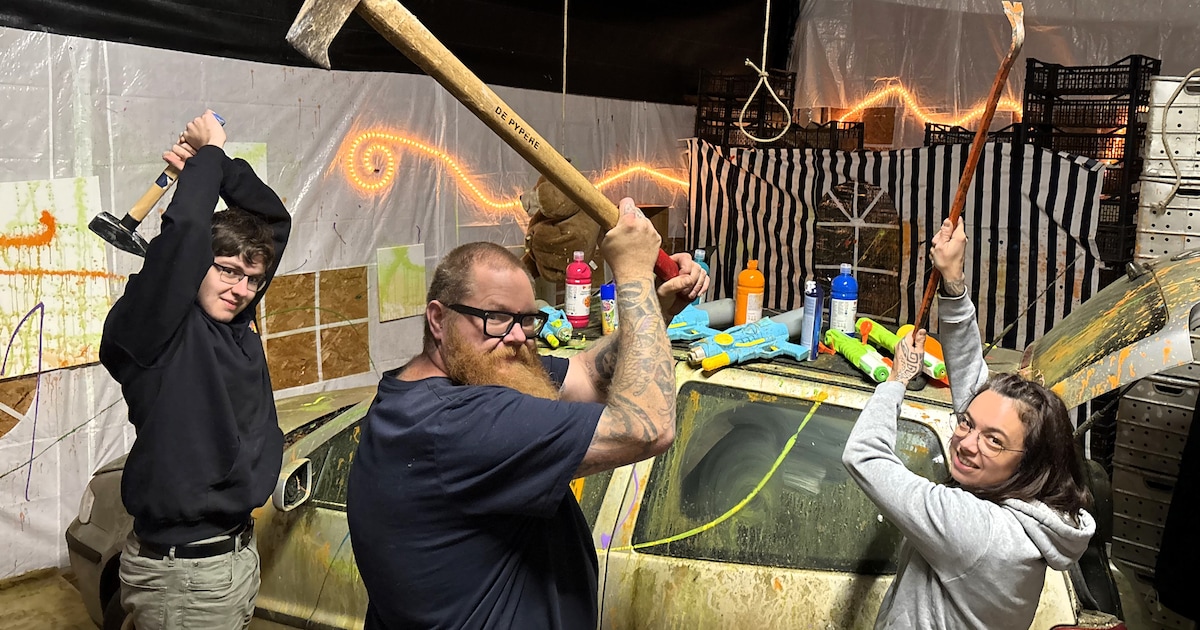 Stress afreageren? Dat kan voortaan in eerste rage room van regio ...