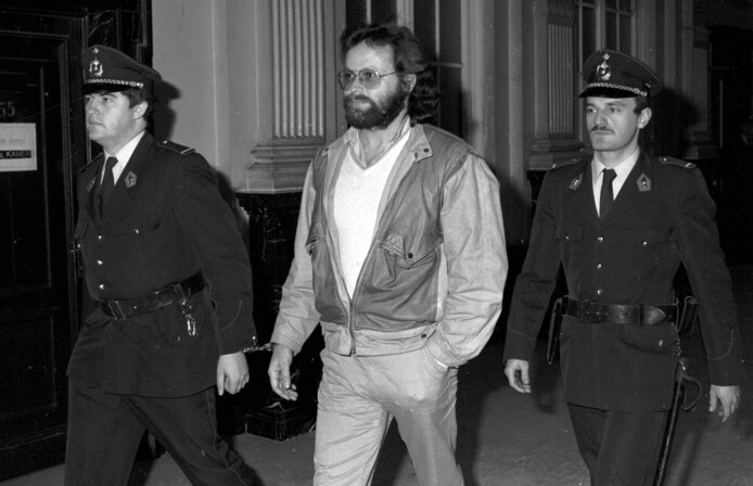 Zweeds-Belgische misdadiger Clark Olofsson, die aan oorsprong lag van ...