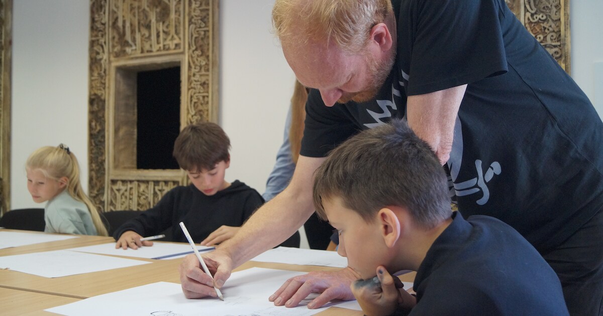 Workshop Striptekenen @ de bib | Linter | HLN.be