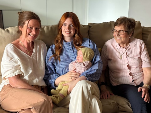 Vier generaties vrouwen in één familie: geboorte van Matilda zorgt voor ...