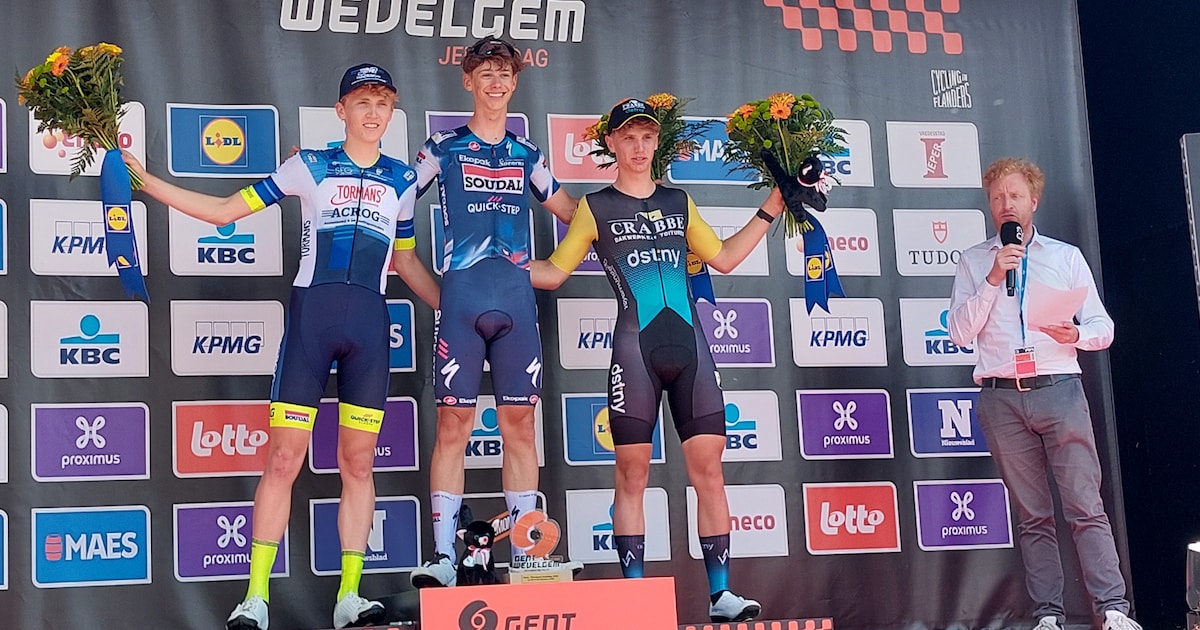 Jasper Verbrugge moet in Gent-Wevelgem U19 hoofd buigen voor Sune De ...