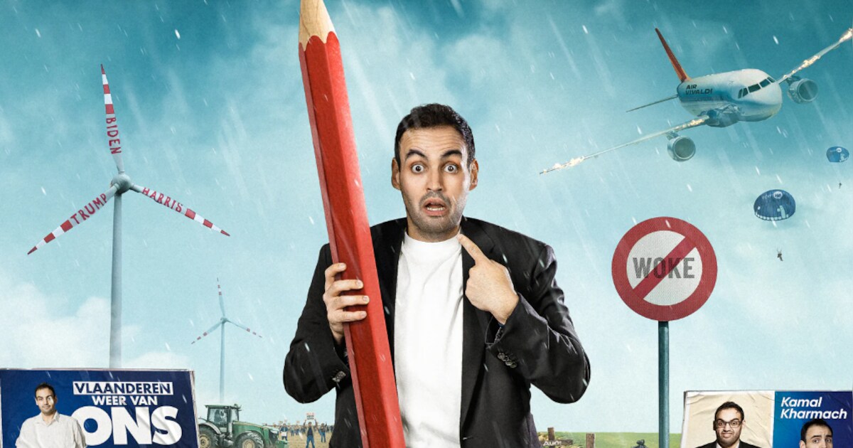 Kamal Kharmach keert terug met eindejaarsconference ‘Mag ik even? 2024 ...