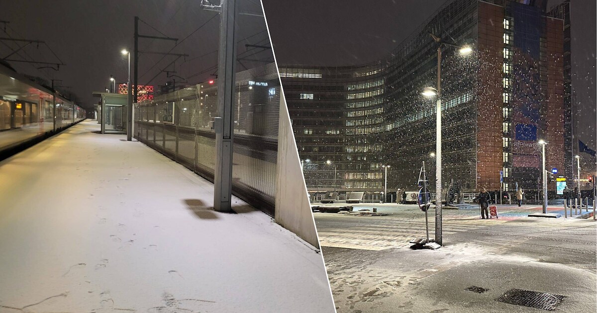 LIVE. Winterweer in Vlaanderen. KMI waarschuwt met ‘code geel’ voor ...