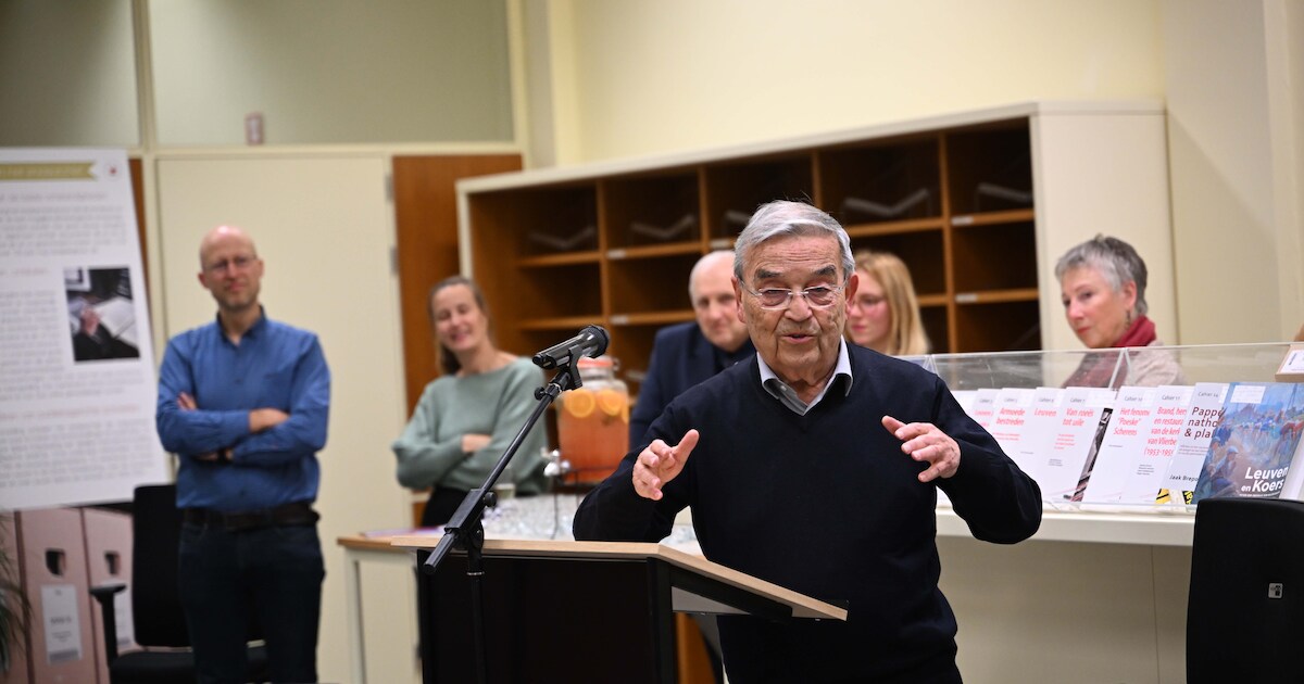 Gratis lezing van Louis Tobback in Het Groot Ongelijk | Leuven | hln.be