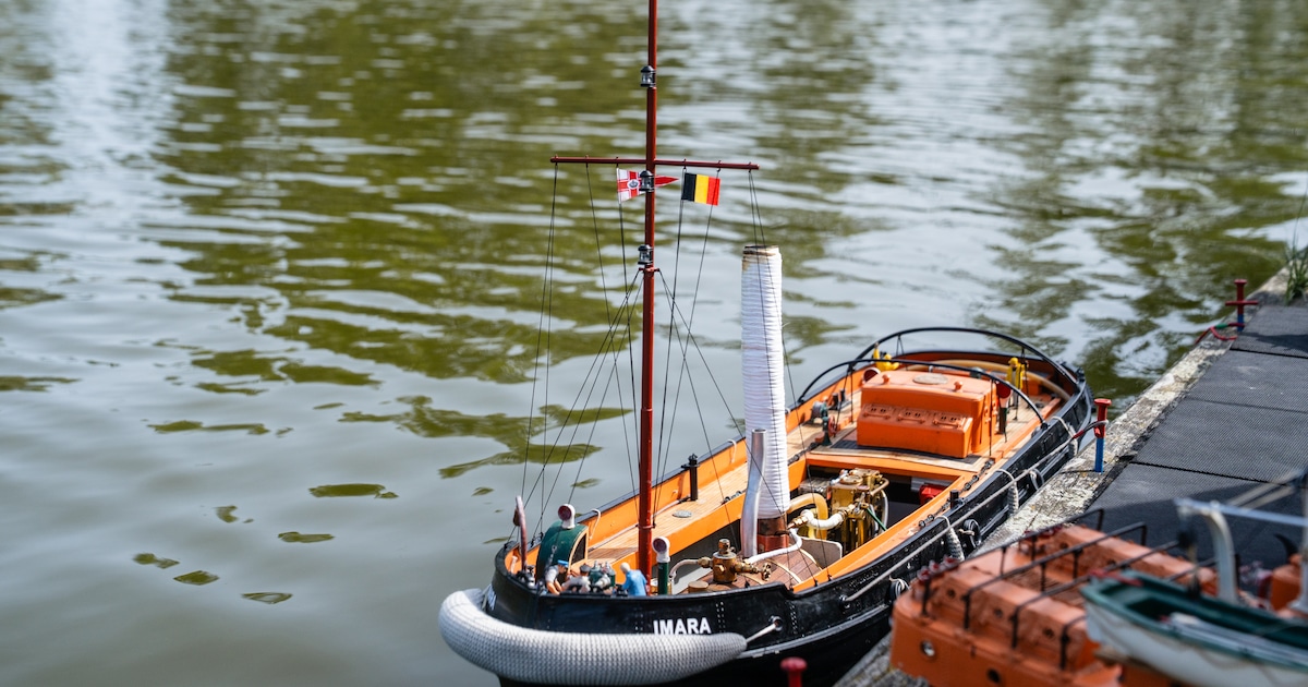 Kleine schepen veroveren modeljachthaven op Linkeroever op 7 juni ...