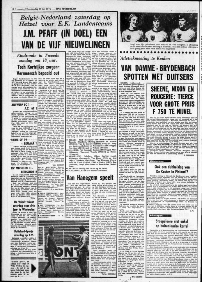 Guy Thys 45 jaar geleden voor het eerst bondscoach: “De beste trainer ...