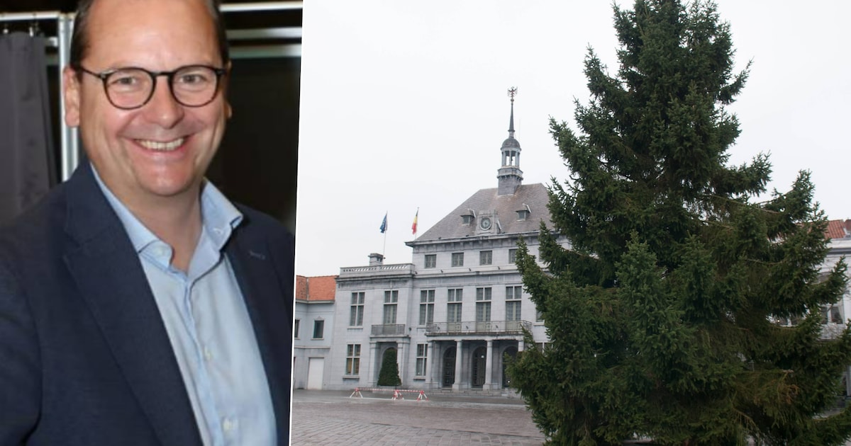 Geen kerstboom wel meer chalets op de Grote Markt in Ronse dit jaar ...